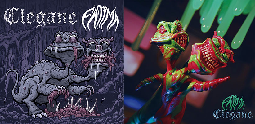 Review 1722 : Clegane & Fatima – Twin Monster Split – Acta Infernalis