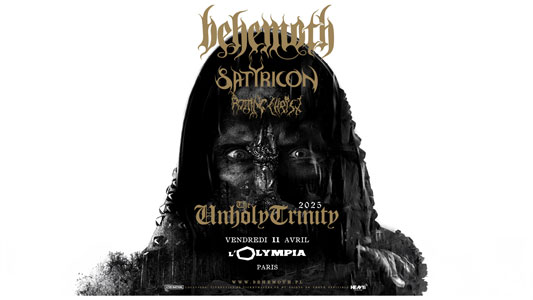 Live Report : Behemoth + Satyricon + Rotting Christ – L’Olympia – Acta Infernalis